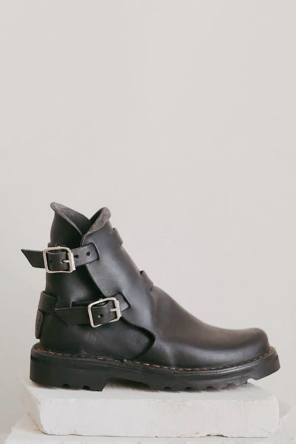 ROF Tankwa Boots - Black // handmade vegetable-leather | RUM Amsterdam
